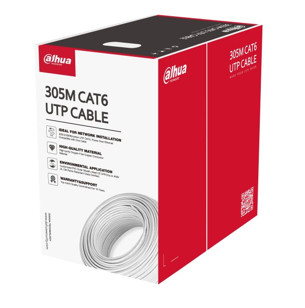 Dahua CAT6 Cable Pure Copper - Fiber Zone